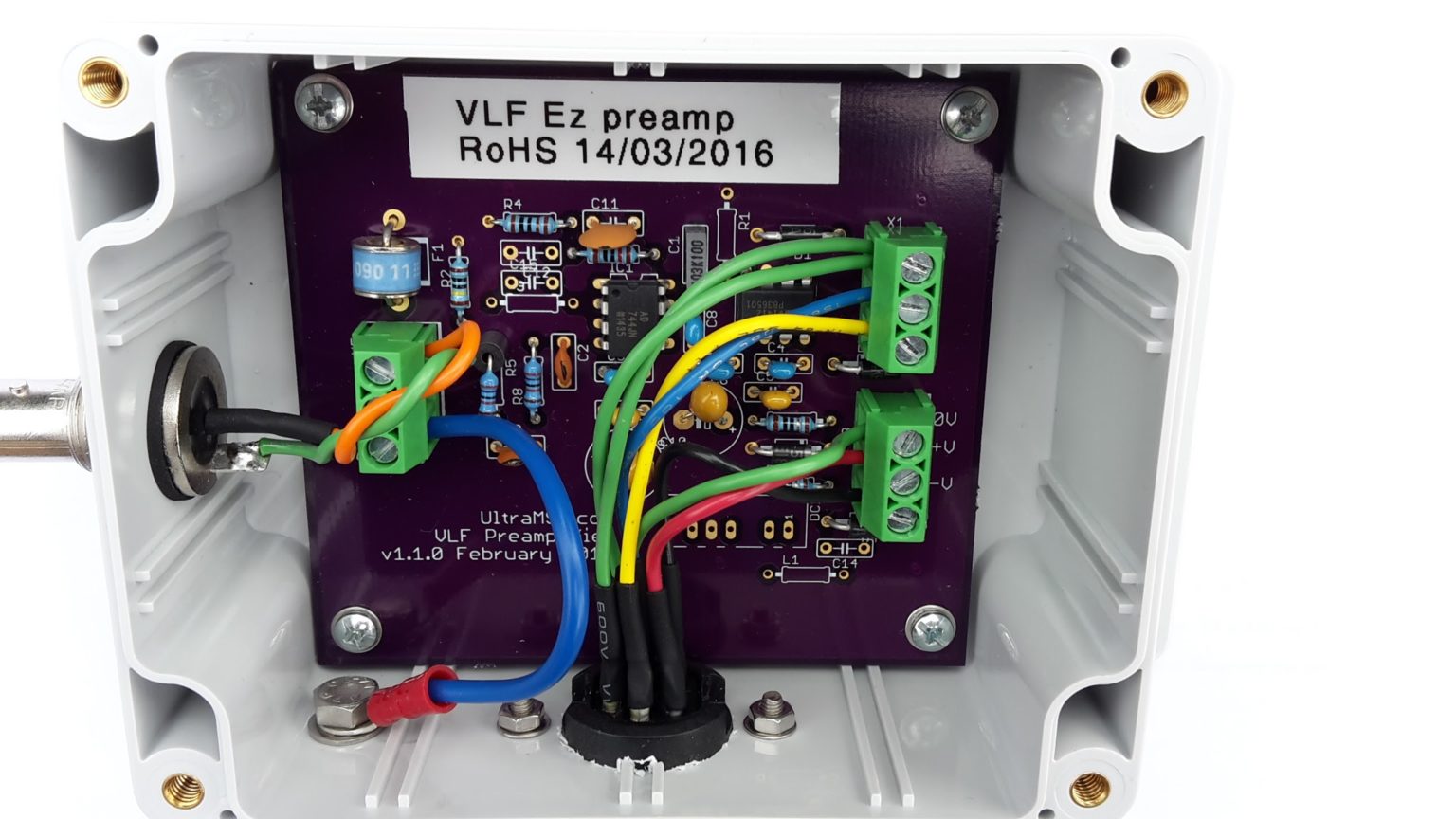 VLF Radio Receiver Hardware – UltraMSK
